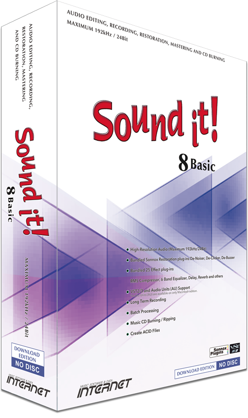 Sound it! 8 Basic - Mac – Plugin World