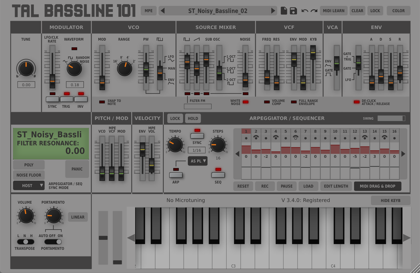 TAL BassLine-101 | Plugin World